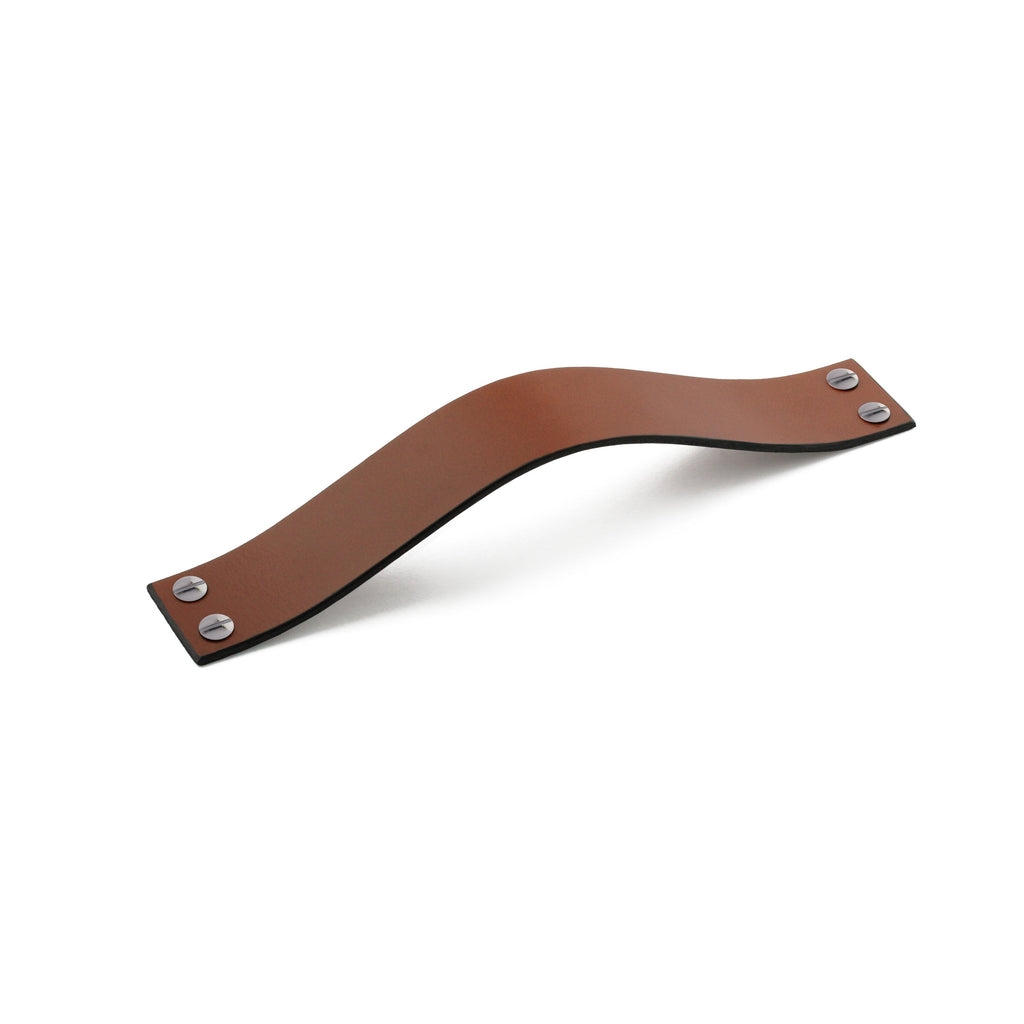 01 Leather Handle 260mm - Stainless Steel Double Fixing – MadeMeasure