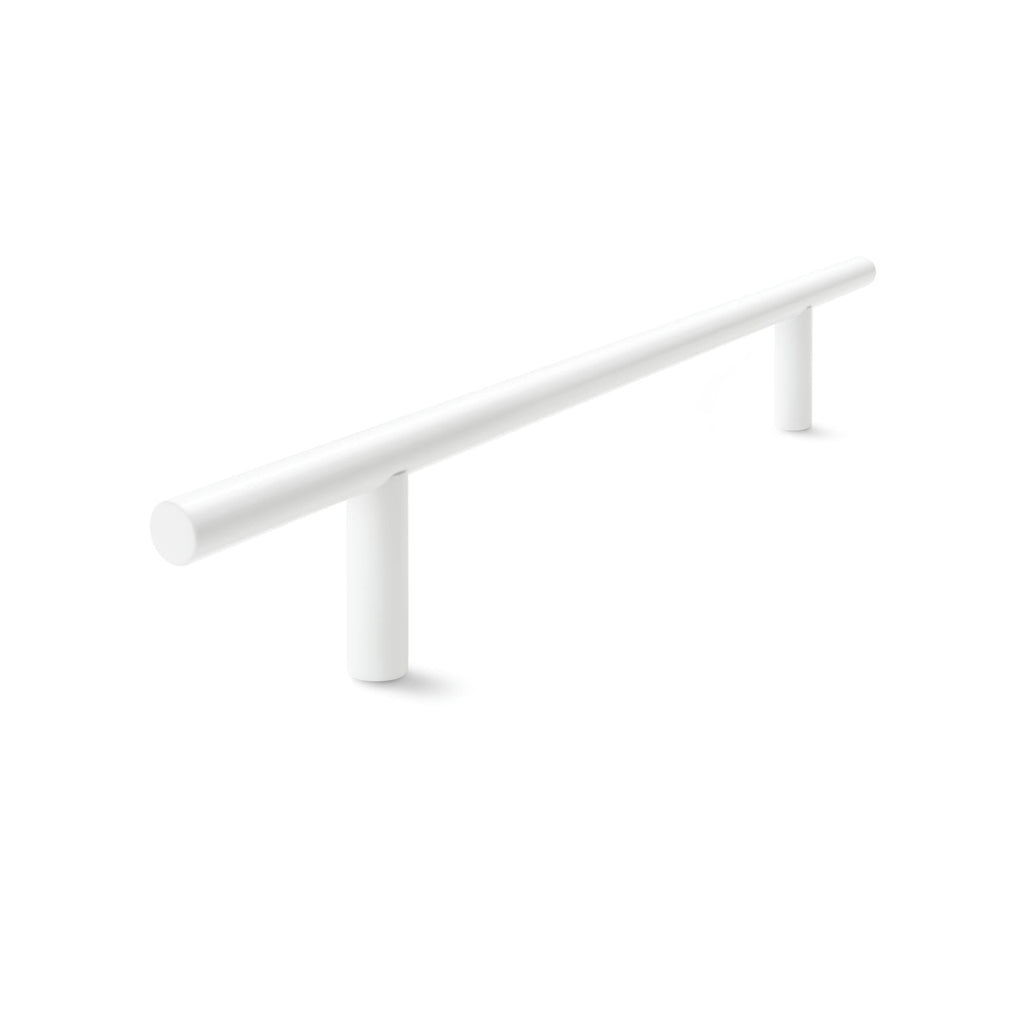 03 Slim Profile Entrance Handle - Satin White – MadeMeasure