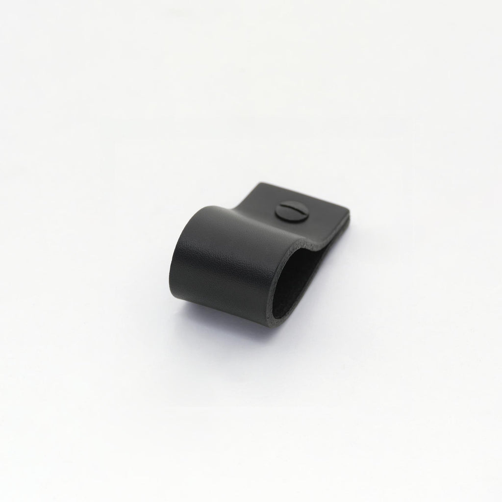 01 Leather Tab - Black Fixing – MadeMeasure